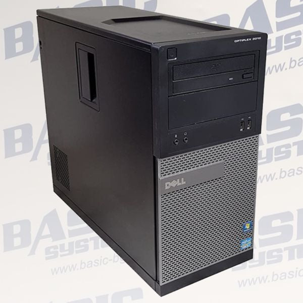 DELL OptiPlex 3010 Tower Компютър втора употреба i5-3470 3.20 GHz, 8GB RAM, 250GB HDD, HD ...